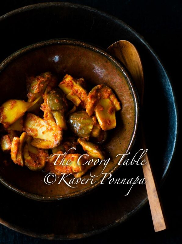 Flavours of a Coorg Monsoon - Bamboo Shoots Fry - Kaveri Ponnapa